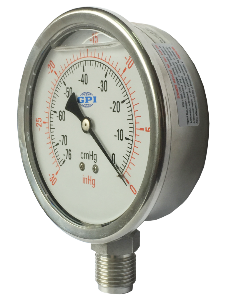 Vacuum Pressure Gauge - GPI Inc